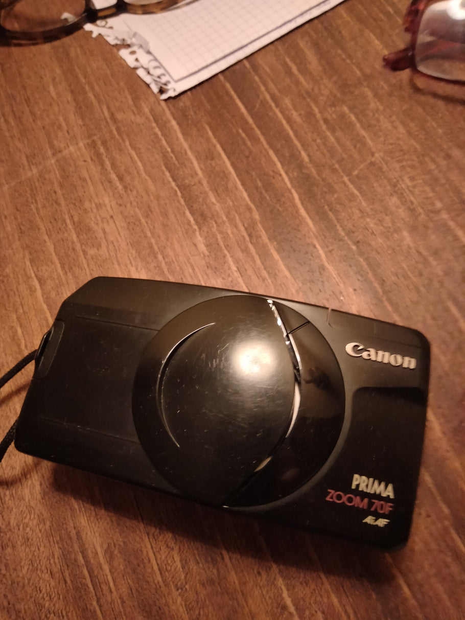 ¡Aprovecha esta oportunidad! Cámara analógica Canon Prima zoom 70f de ...